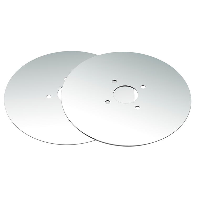 Motorcycle Mirror Polished Wheel Disc Plates Set for Harley-Davidson ...