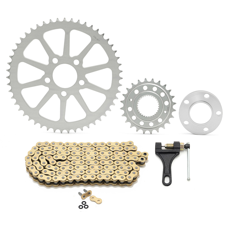 Front Rear Sprockets Chain Drive Conversion Kit for Harley Davidson ...