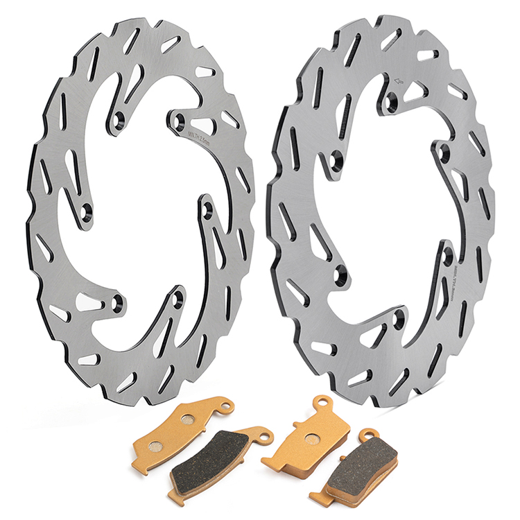 Dirt Bike Stainless Steel Brake Disc Set And Brake Pad for SUZUKI RM ...