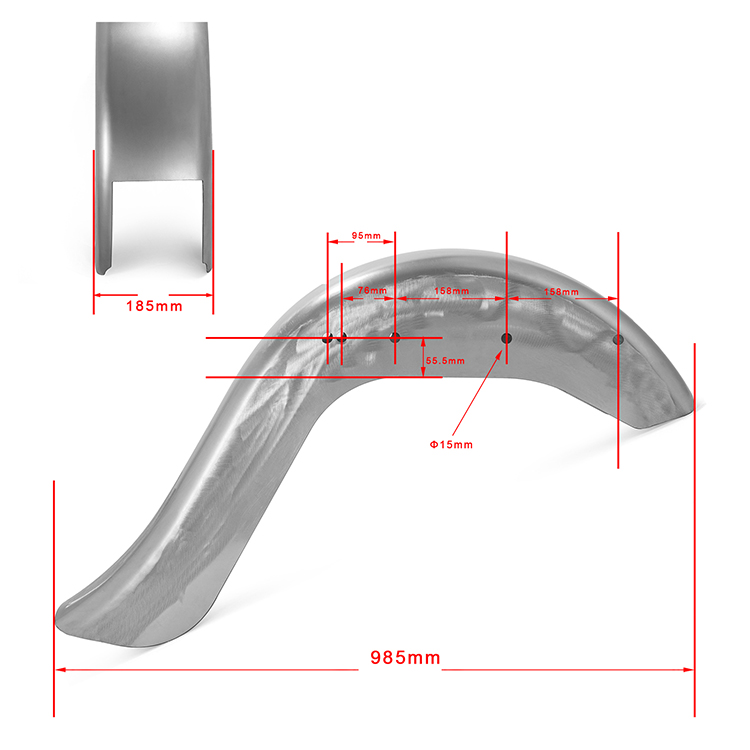 Motorcycle Rear Fender For Harley Softail Models 1986-2017 - Buy ...